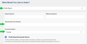 How To Get Corporation Profile Report In Ontario, Canada